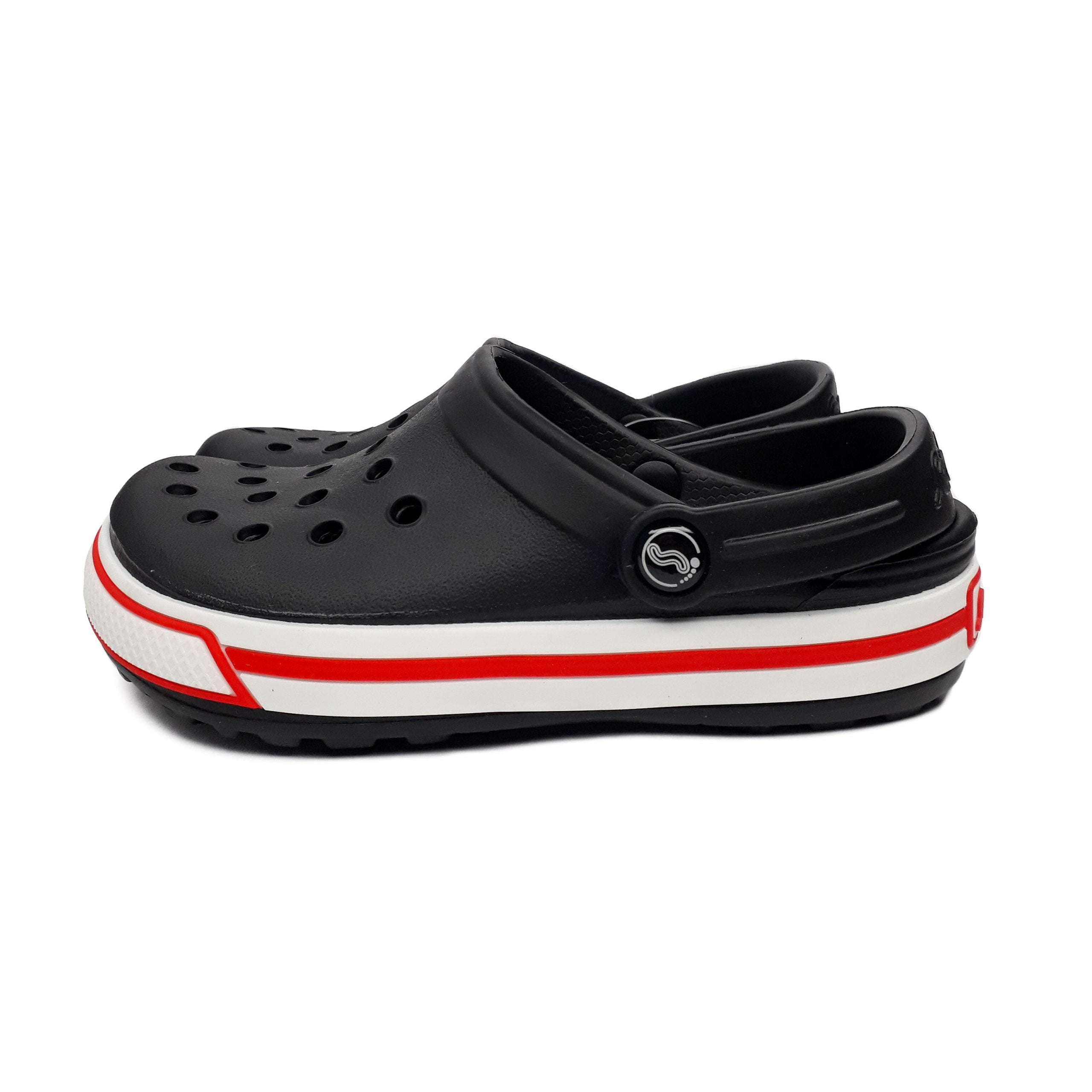 Crocs Negro Banda - Calzados Solamar